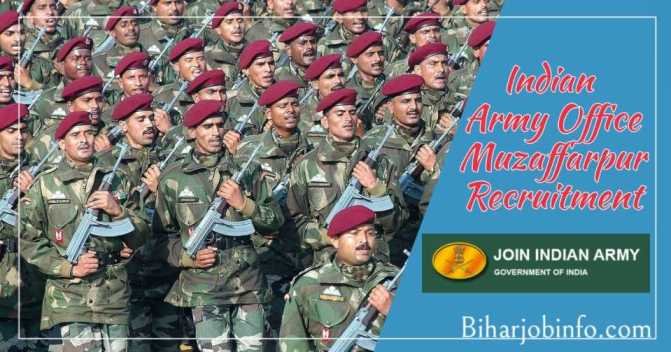 Indian Army Rally Recruitment Muzaffarpur Online Apply 2020 - Admit ...